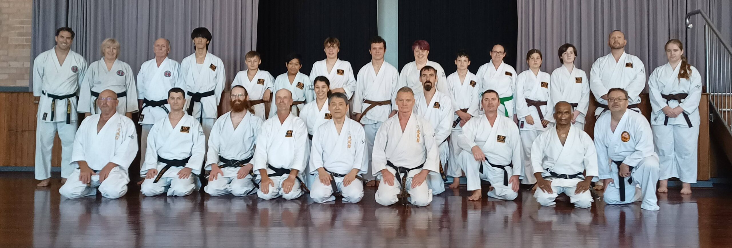 Shihan Keiji Tomiyama visits Australia 2023 - Kofukan Karate Australia